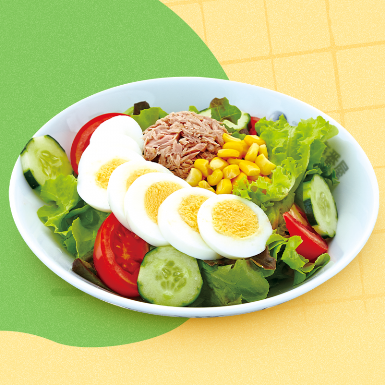 Combination Salad (Egg, Corn, Tuna) – CoCo ICHIBANYA (โคโค่ อิฉิบันยะ)
